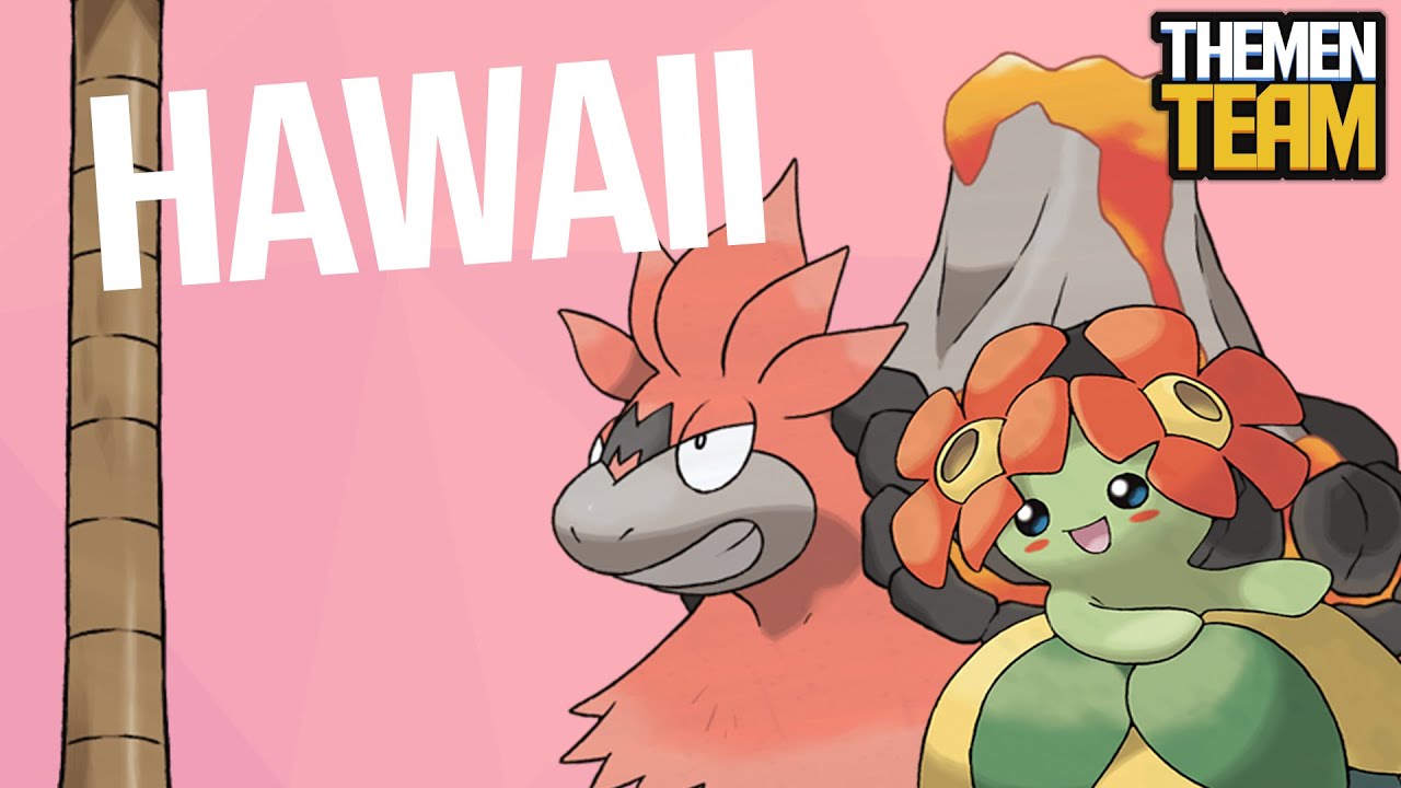 HAWAIIANISCHES POKEMON TEAM 🕹️ Pokemon Themen Team - YouTube
