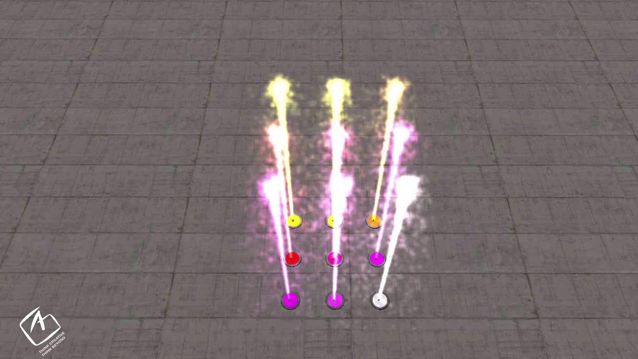 Splash Pad 3x3 Matrix Fountain System by AG - YouTube