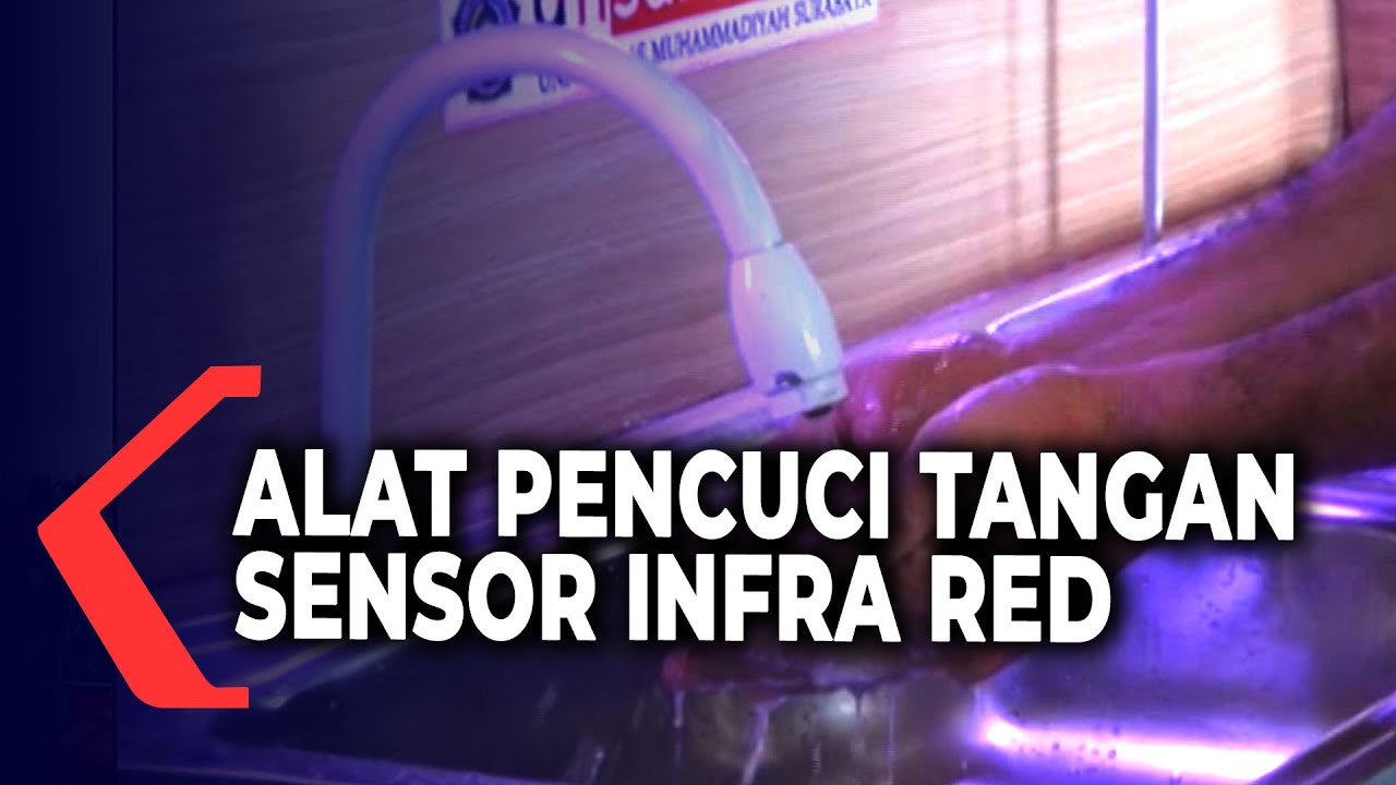 Alat Cuci Tangan Sensor Infra Merah Untuk Cegah Virus Corona - YouTube