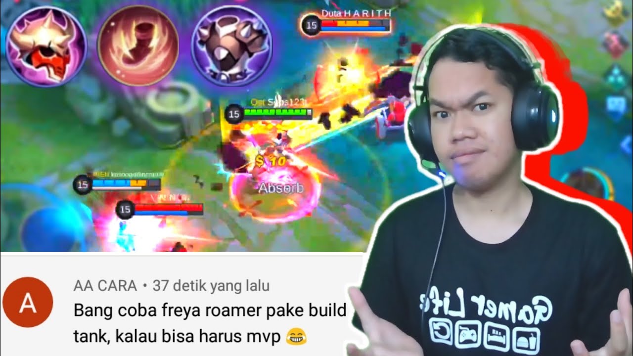TERIMA TANTANGAN!! - FREYA BUILD TANK JADI ANCAMA BESAR BAGI MUSUH ...