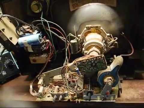 General Electric 12" B&W TV from 1980 - YouTube