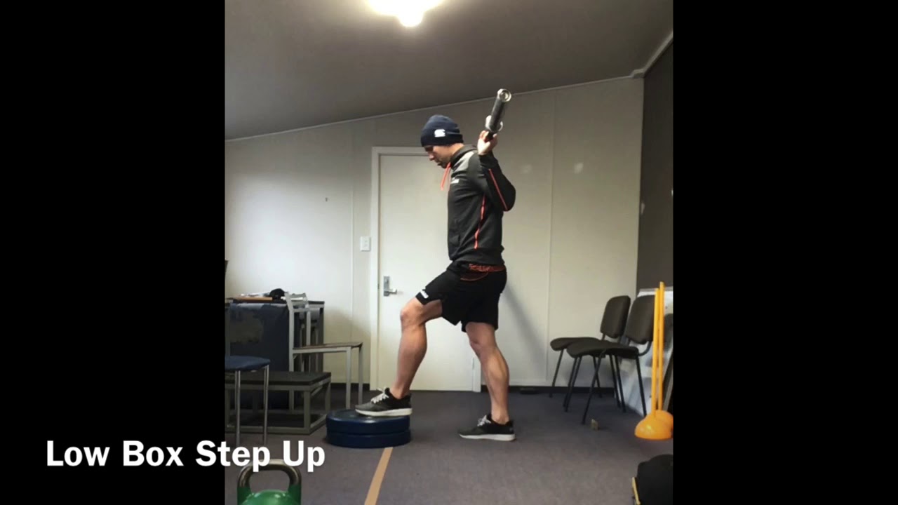 Low Box Step Up - YouTube