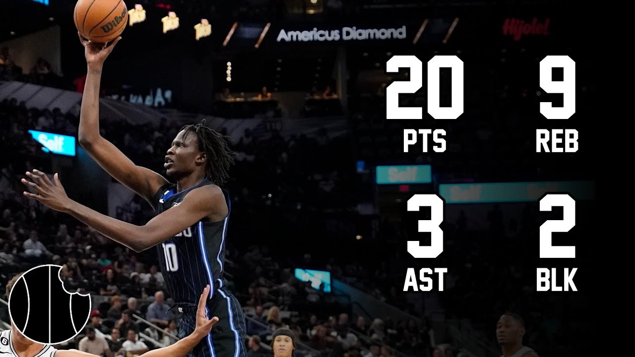Bol Bol Highlights | Magic vs. Clippers | 7th Dec 2022 - YouTube