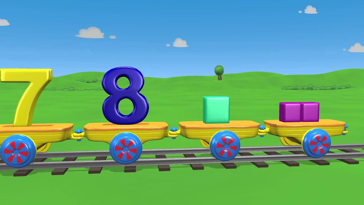 Tutitu Preschool-number train songs - YouTube