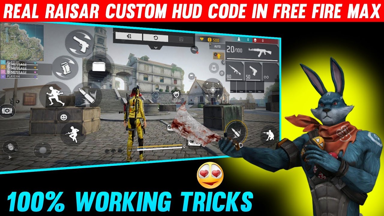 @RaiStar 3 Finger Custom Hud Code | Top 1 Custom Hud Code | Best Custom ...