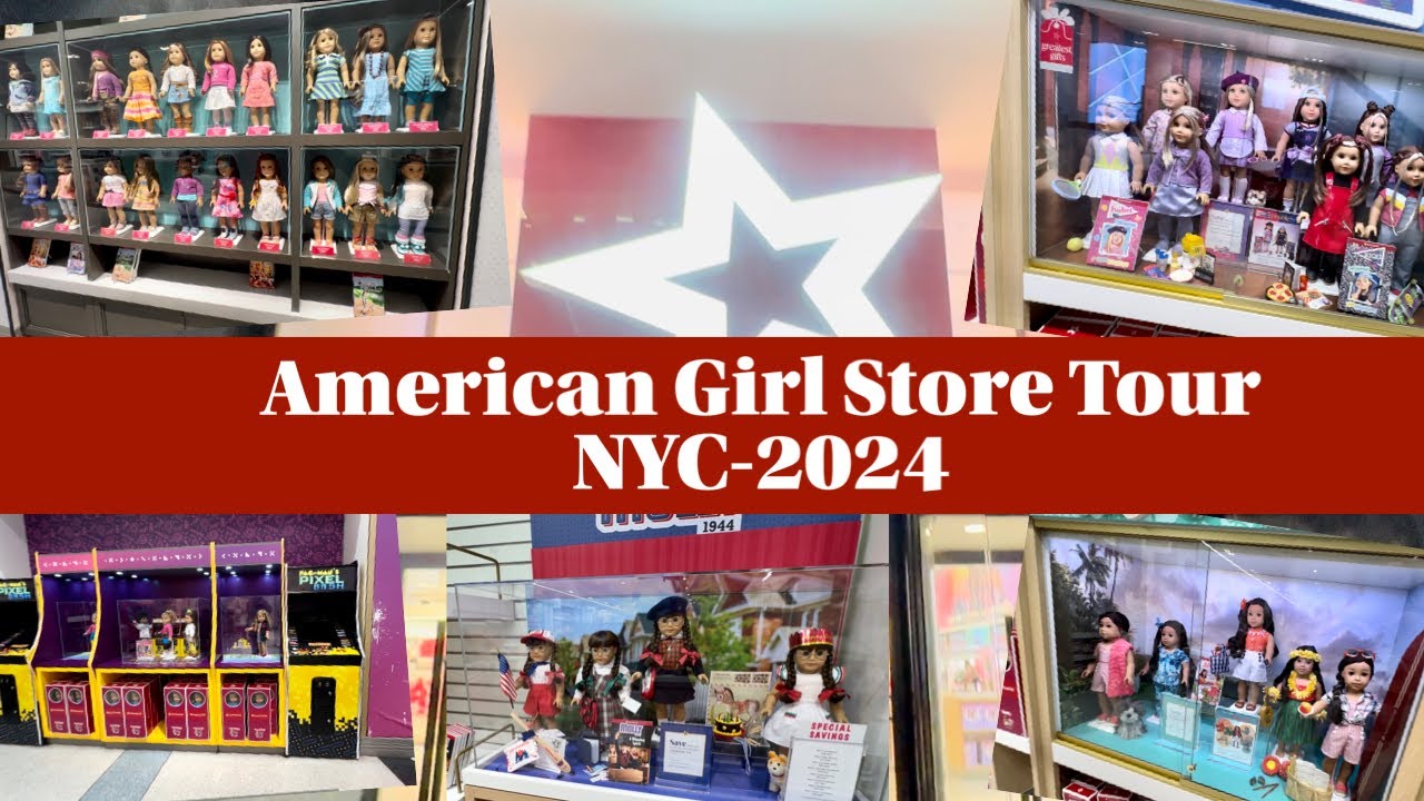 Tour of American Girl Doll Store in NYC 2024 - YouTube