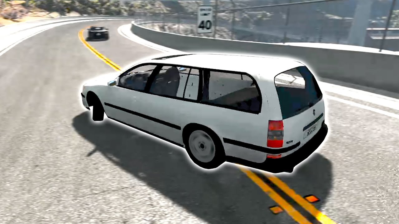 Preparei essa Omega Suprema pra DRIFT - BeamNG.drive - YouTube