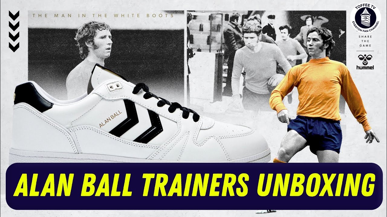 Alan Ball Hummel Trainers Unboxing - YouTube