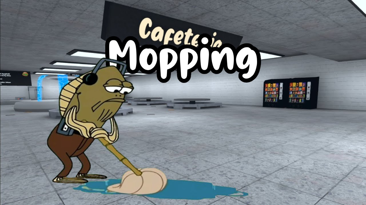 Fred Mopping the Mall | Cube Runners - YouTube