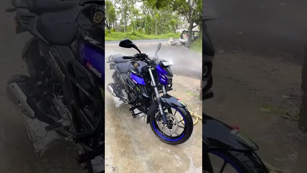 Fz25 BS6 monster edition with ps costume crass guard 🥰👍👍. #viral # ...