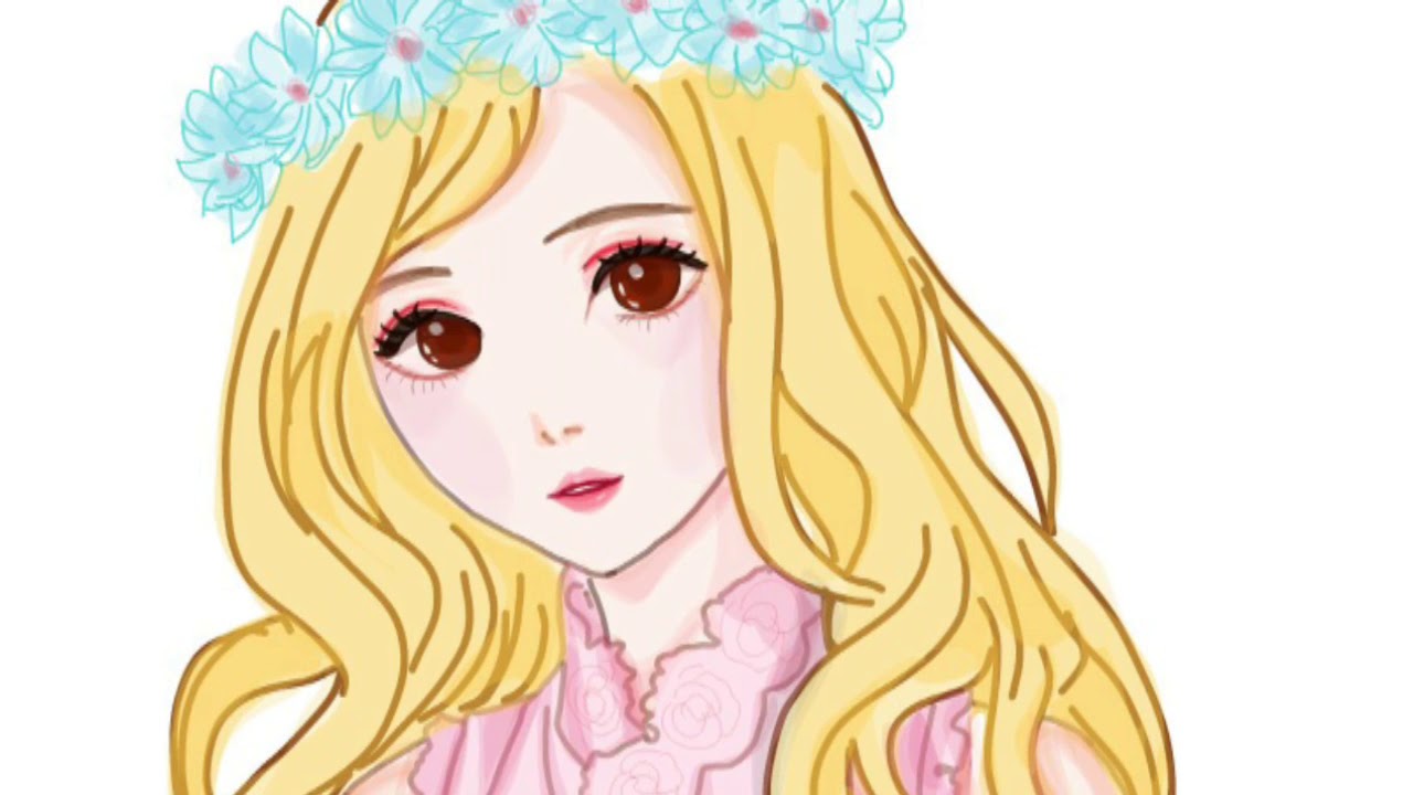 Weekly Painting Flowers 每周一绘 花开 - Draw show Cici Channel - YouTube