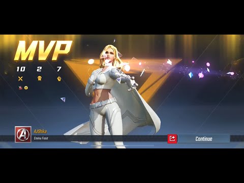 SuperWar MARVEL {#1-14} && Emma Frost-MVP-10x2x7 - YouTube