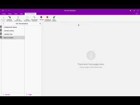 OneNote Section - YouTube