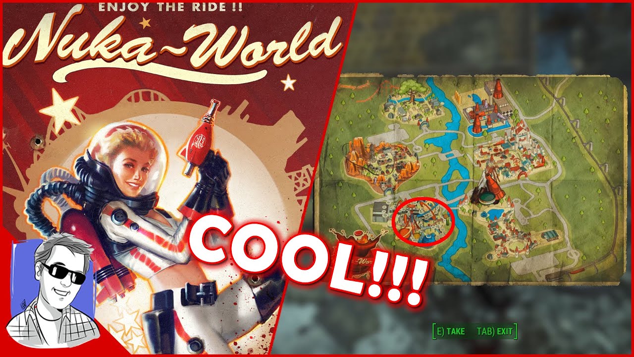 Fallout 4 Nuka World Vault Tec Among The Stars EP4 - YouTube