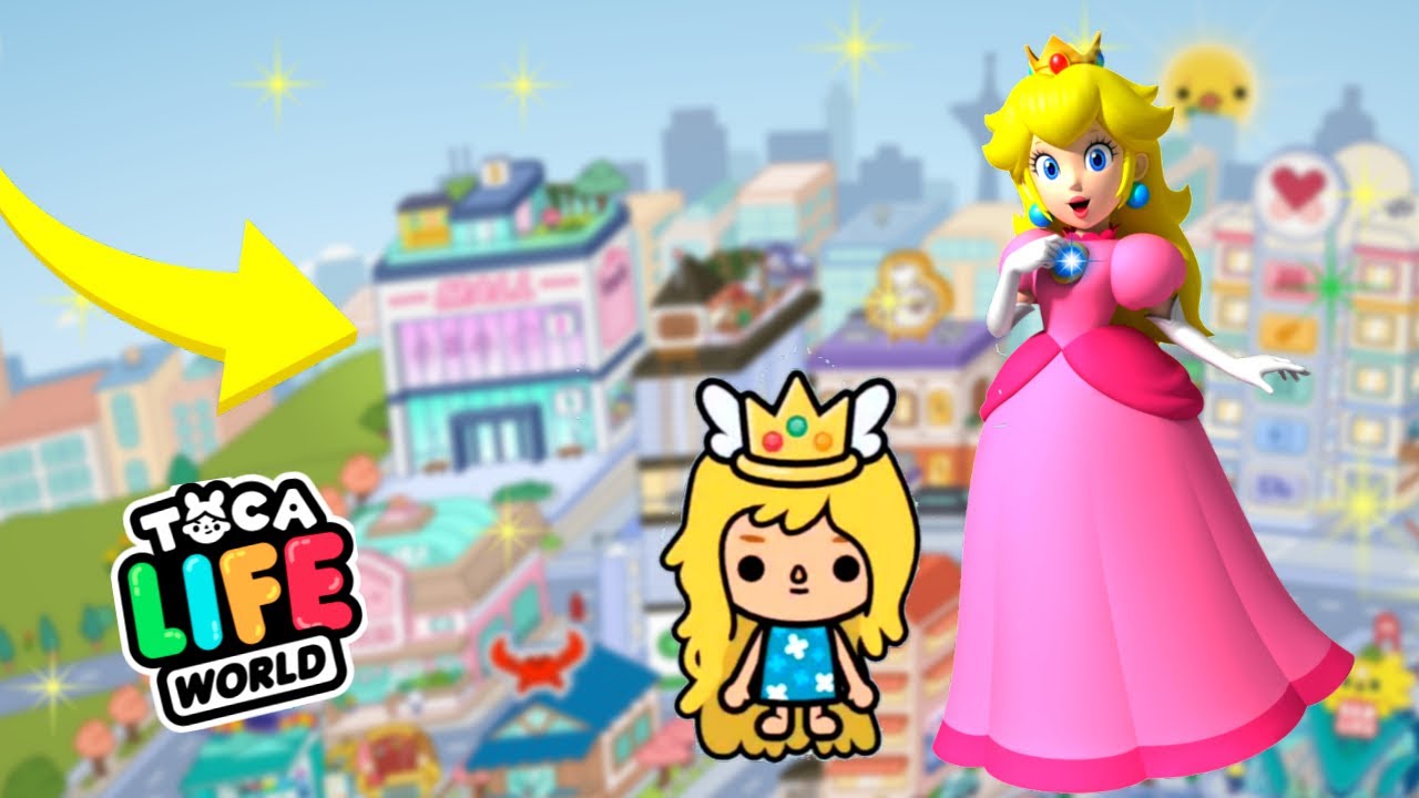 Super Mario BABY vs Princess Peach In Toca life world 💖 Toca Boca ...