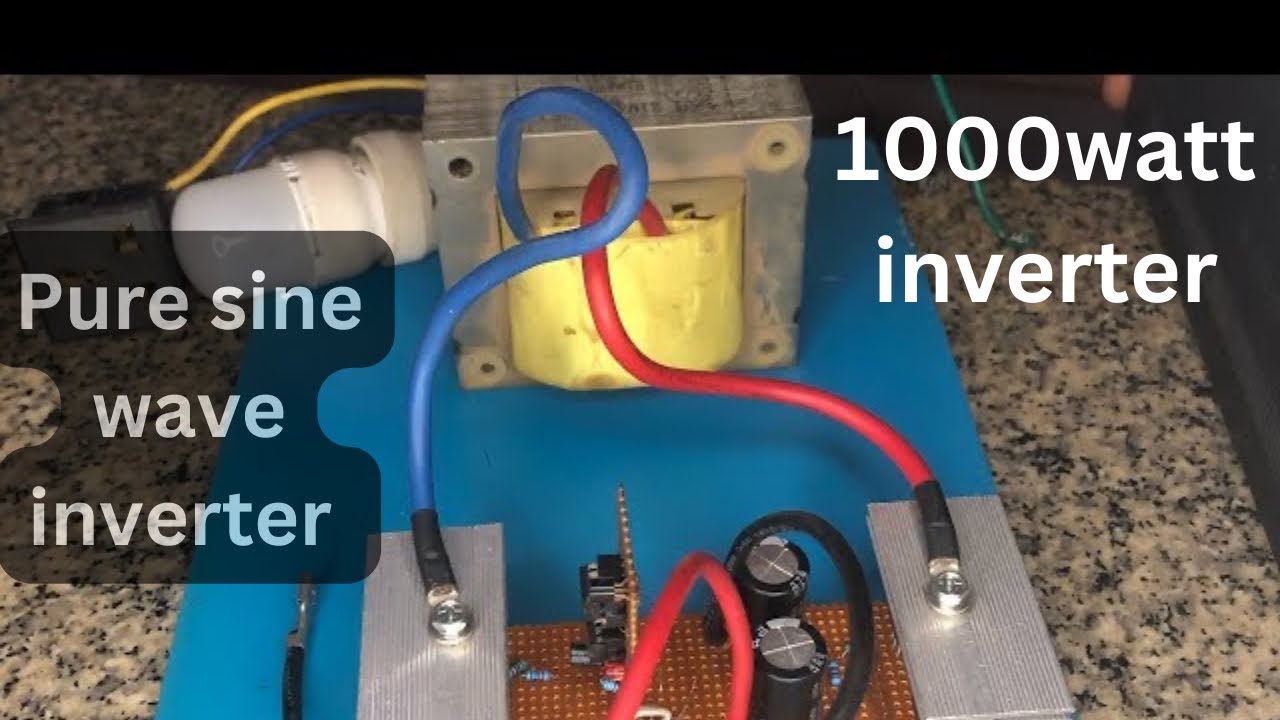 Best Half bridge 1000watt pure sine wave inverter project with ...