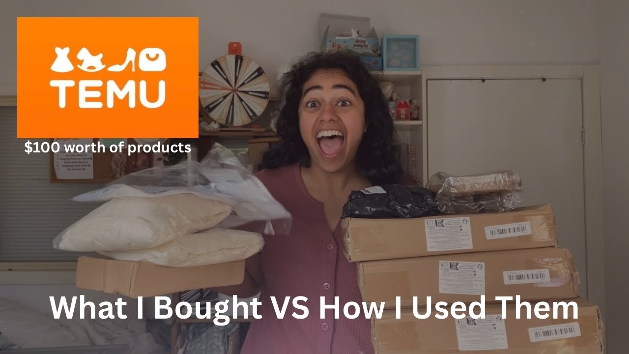 First Time Shopping Off TEMU - YouTube