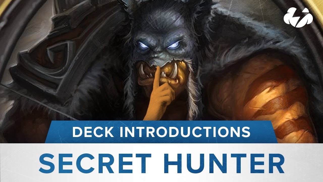 Hearthstone Deck Introductions: Secret Hunter (Powered By G2A) - YouTube
