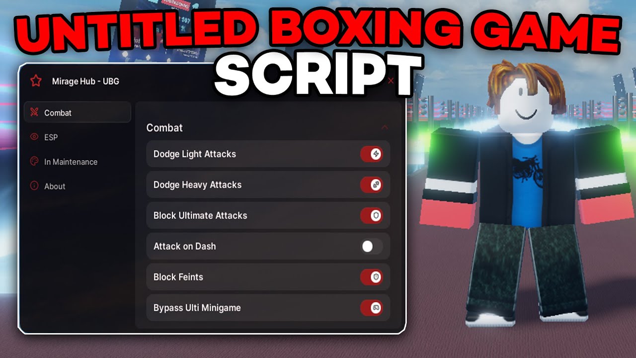 [FREE] Untitled Boxing Game Script | Auto Block, Auto Dodge, Combat ...