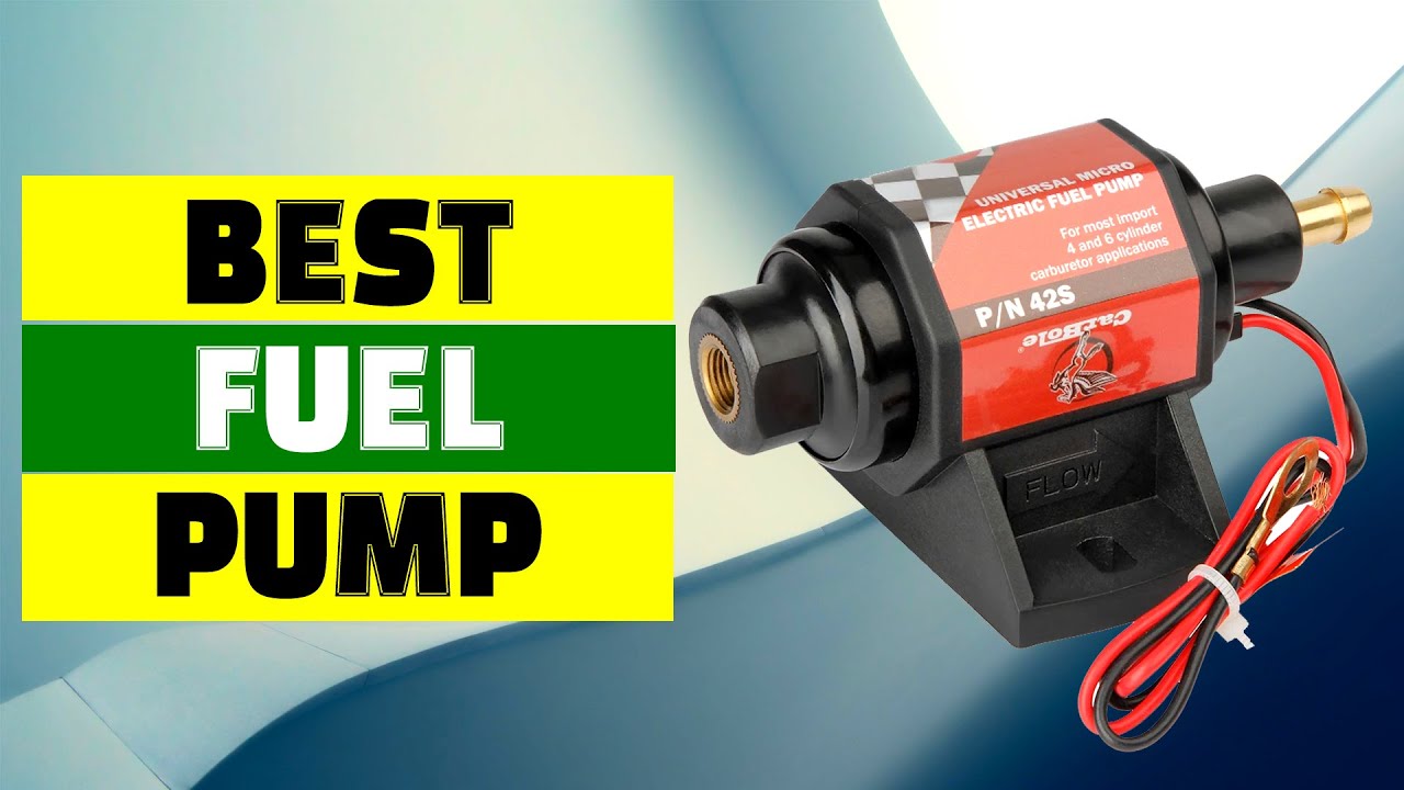 Top 5 Best Fuel Pump for Cars and Trucks - YouTube