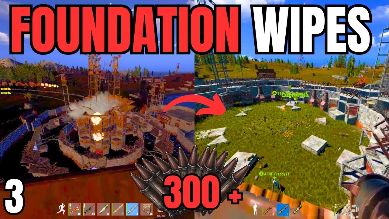 Foundation Wipe Fanatics | Rust Console Movie - YouTube