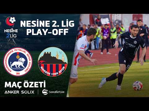 2. Lig Play-Off Maç Özeti | Akedaş Kahramanmaraş İstiklal Spor - Mardin 1969 Spor