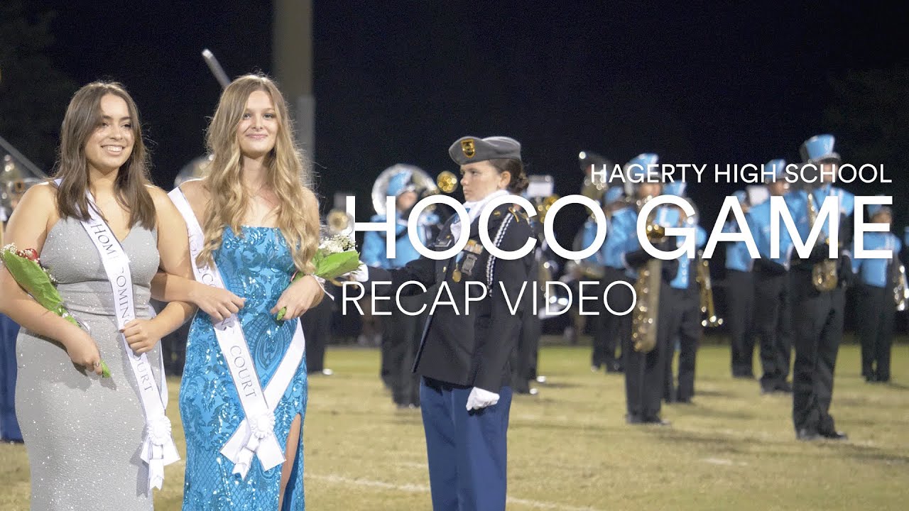 Hagerty High School | Homecoming Football Game Recap - YouTube