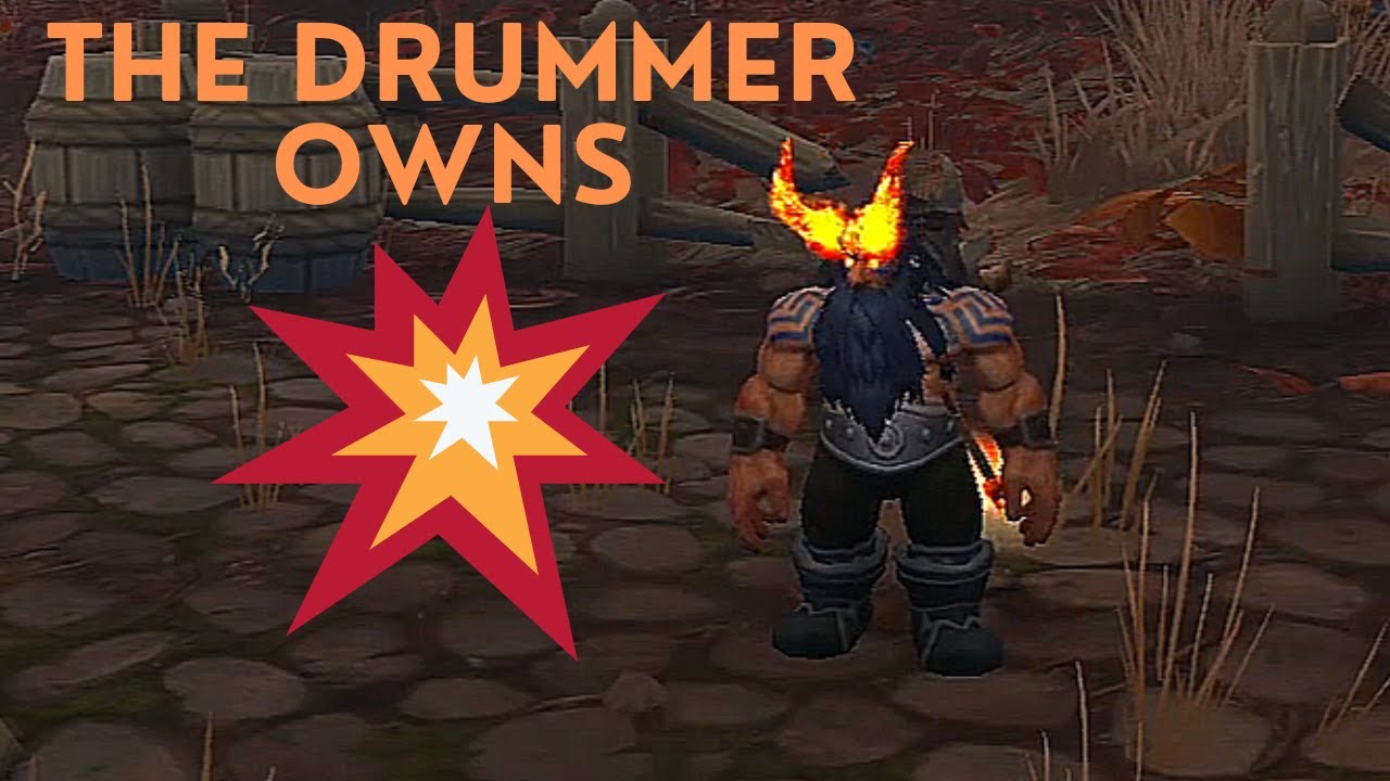 The DRUM MASTER Dwarf - YouTube