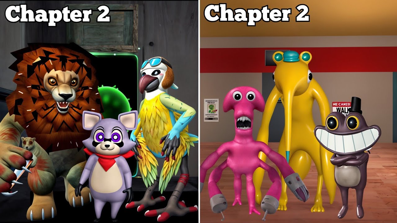 Blue Monster Life Challenge 8 | Chapter 2 VS Indigo Park Mobile | Chapter 2 - Full Gameplay ...