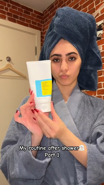 My Routine After Shower🧖🏻‍♀️part 1 Fypシ゚viral Foryou Routines Shower Haircare Cosrx Youtube