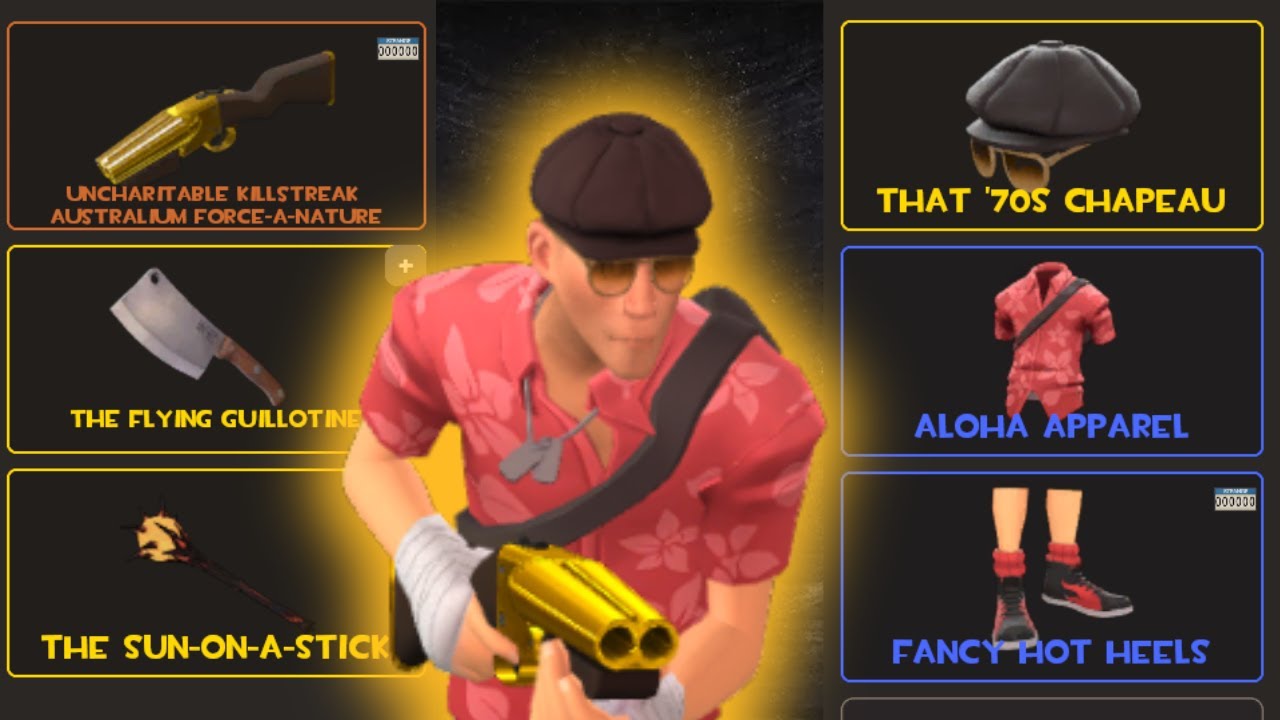 How an Australium Force-A-Nature does NOT dominate in TF2 - YouTube