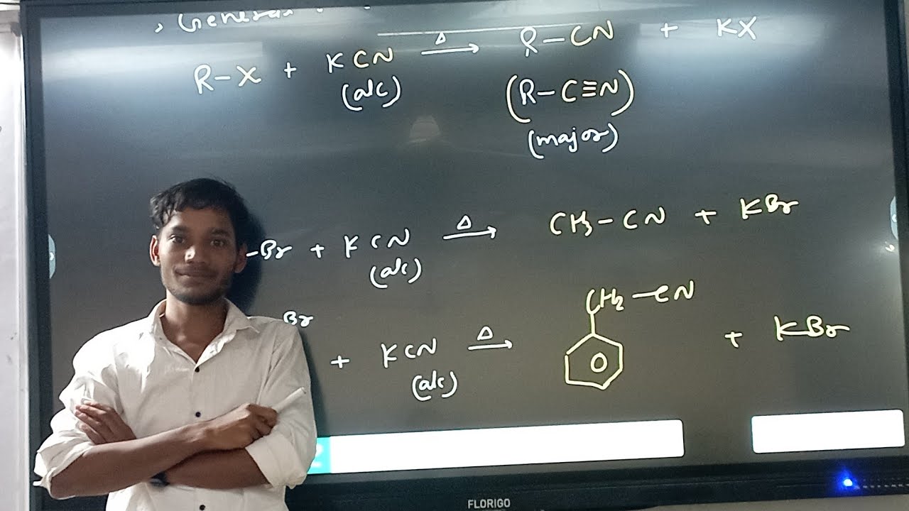 Ambident Nucleophile chemistry class 12 chapter Haloalkane#organic ...