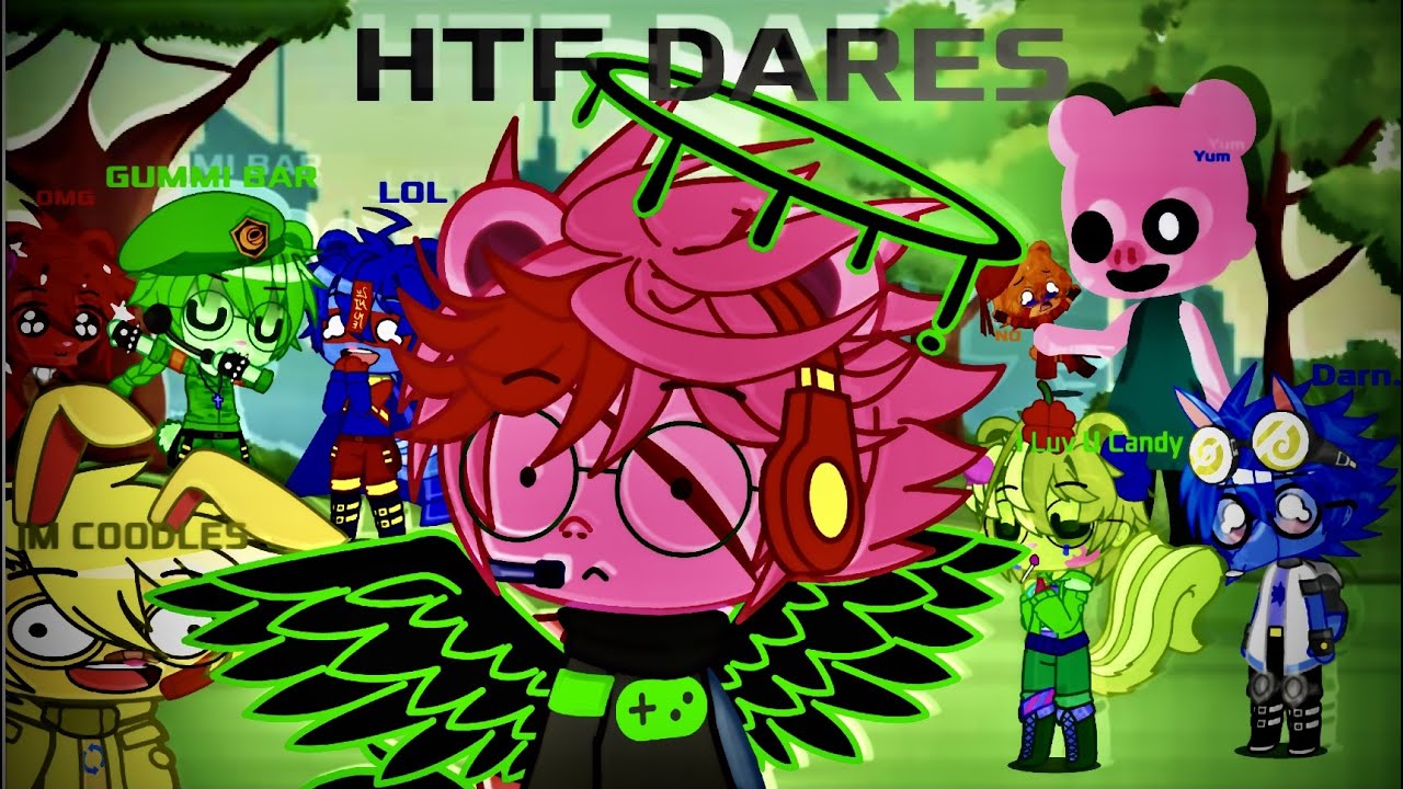 HTF DARES | HTF | Gacha Club | - YouTube