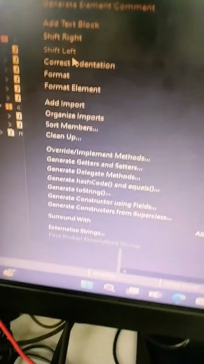 Generating setters and getters in eclipse class #cdac#eclipse #java #setters #getter #function # ...