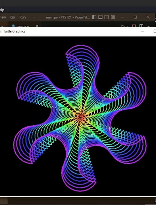 Turtle🐢create Using Python😎shorts Coding Python Shortvideo Viral Viralvideo Ytst21 Youtube