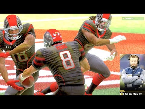 Running The 2018 LA Rams OFFENSE IN MADDEN! Madden 19 Draft Champions ...