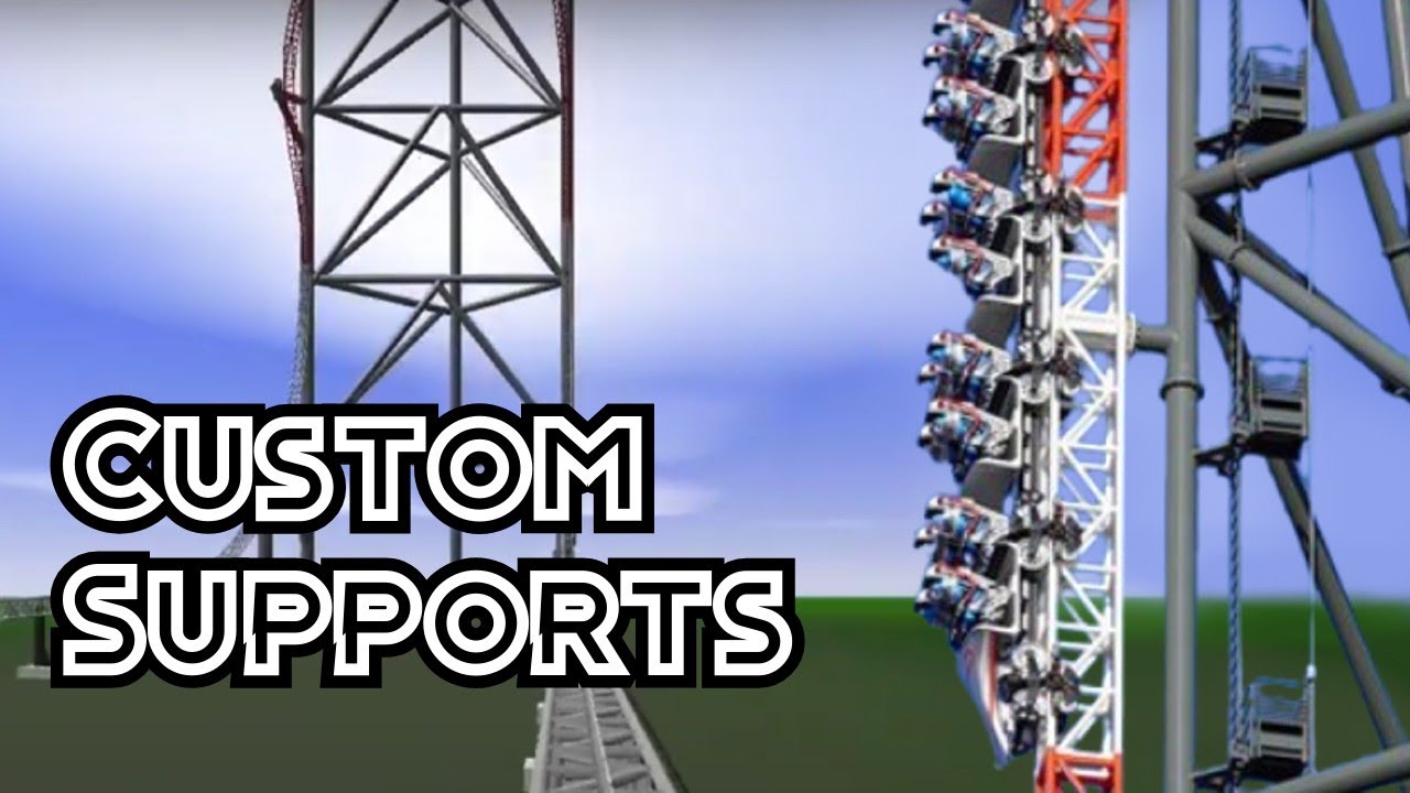 Ultimate Coaster Top Hat Custom Support Tutorial - YouTube
