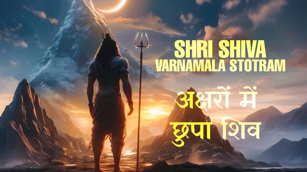 Every Letter Glorifies Lord Shiva | Shiva Varnamala Stotram - YouTube