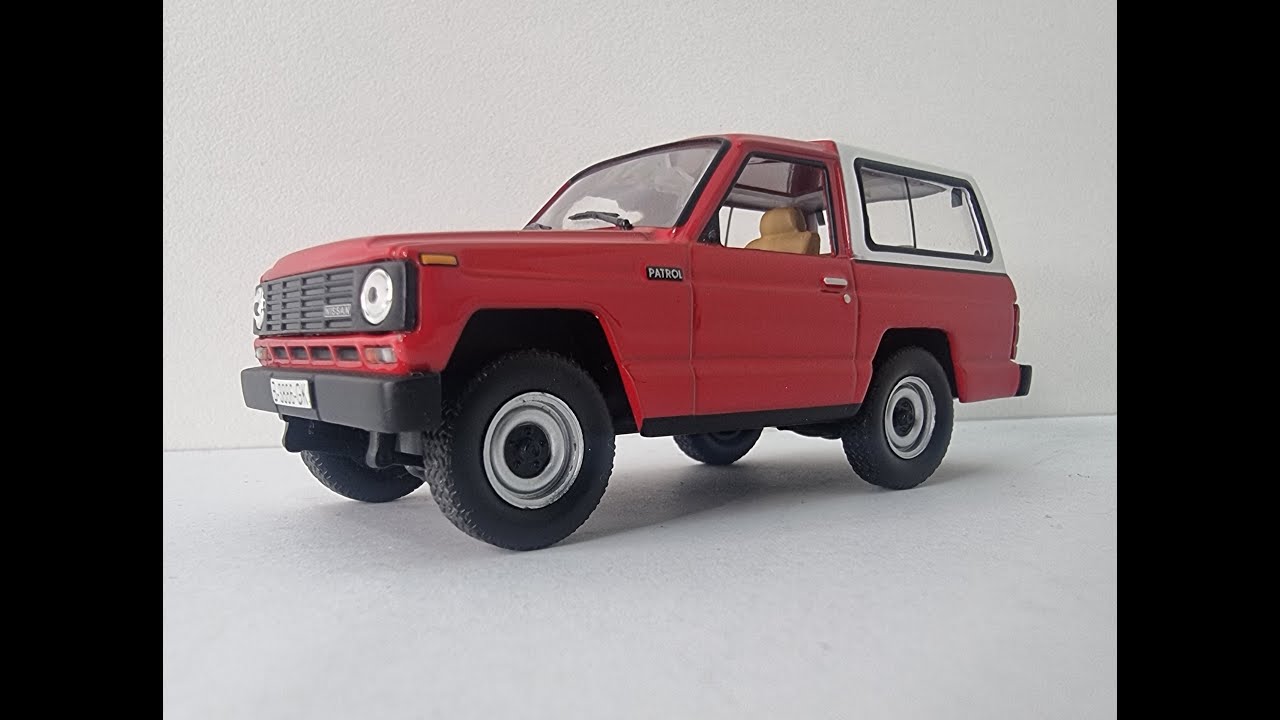 1984 nissan patrol mq swb sd33 diesel. 1/43 scale diecast model 4x4 ...