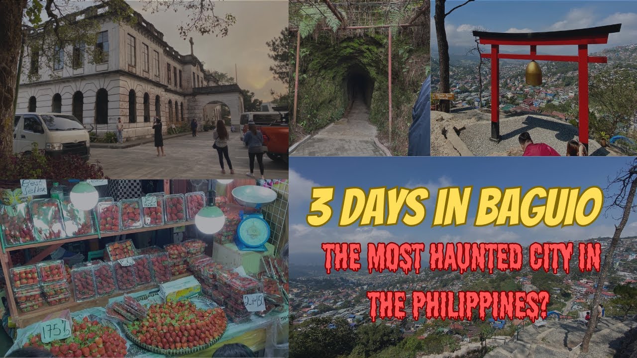 BAGUIO Vlog | Interesting Experience in the Japanese Tunnels | - YouTube