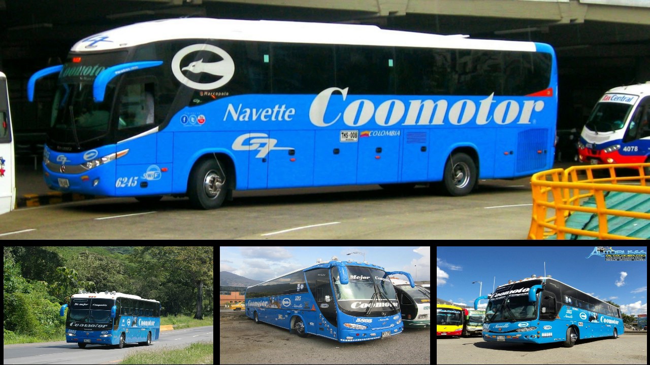 Los mejores buses de COOMOTOR 2016 - YouTube