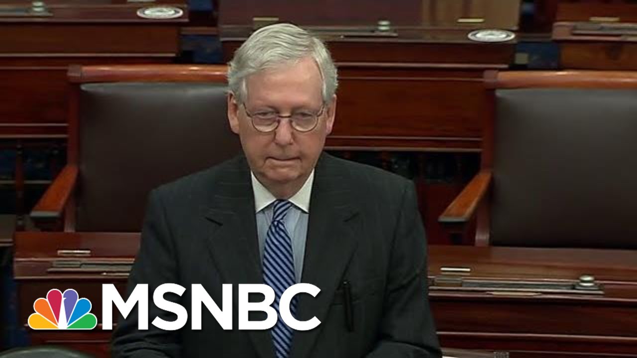 McConnell Congratulates President-Elect Biden On Senate Floor | Hallie ...