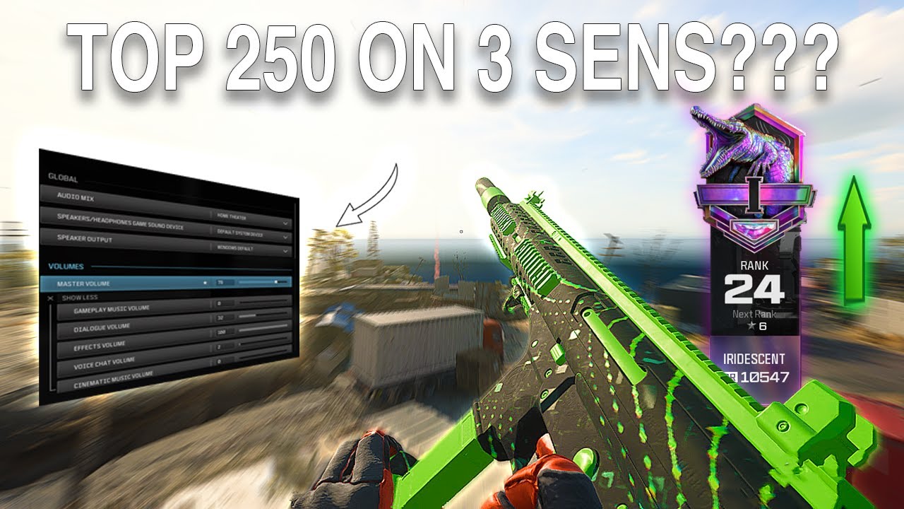 I Hit Iridescent on 3 Sensitivity (New SR Strategy + Best Class Setup ...