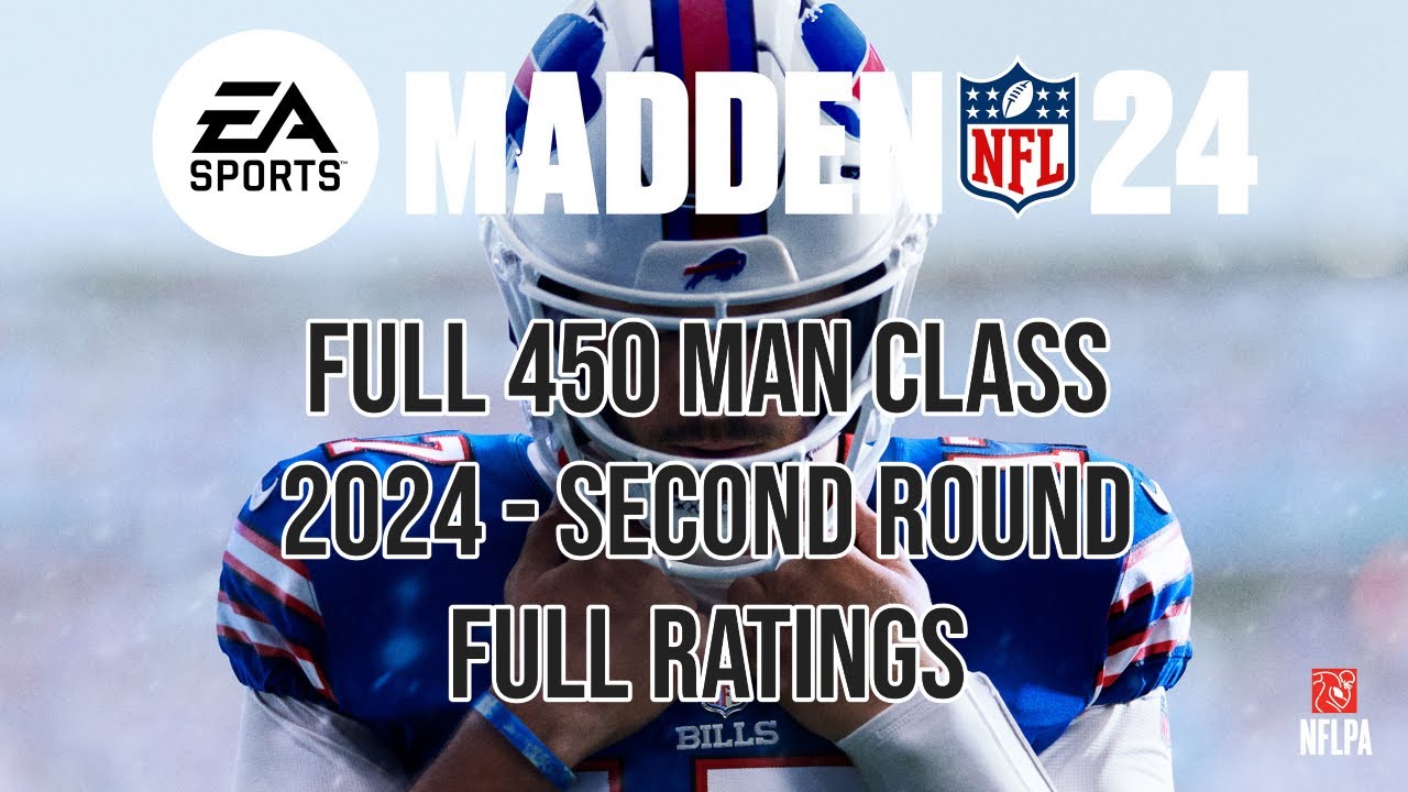 Madden NFL 24 - PS5 - 2024 Draft Class - Full Ratings For 2nd Round ...