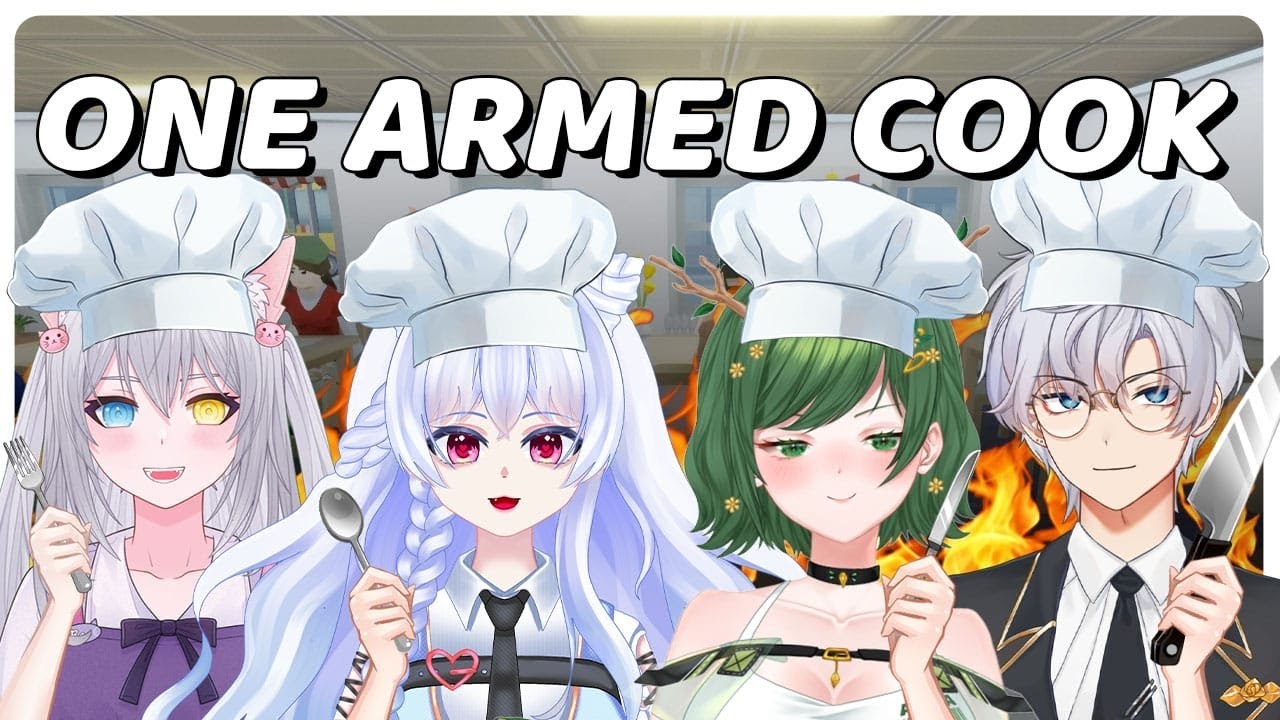[One Armed Cook] Cooking Cooking!! - YouTube