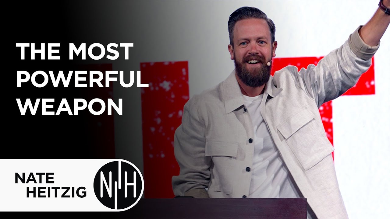 The Most Powerful Weapon - James 5:16-18 | Nate Heitzig - YouTube