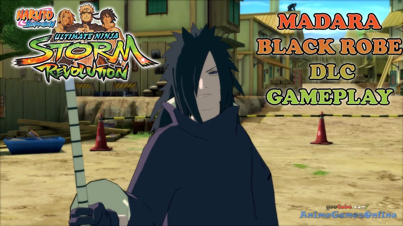 Madara Black Robe DLC Gameplay - Naruto Shippuden Ultimate Ninja Storm ...