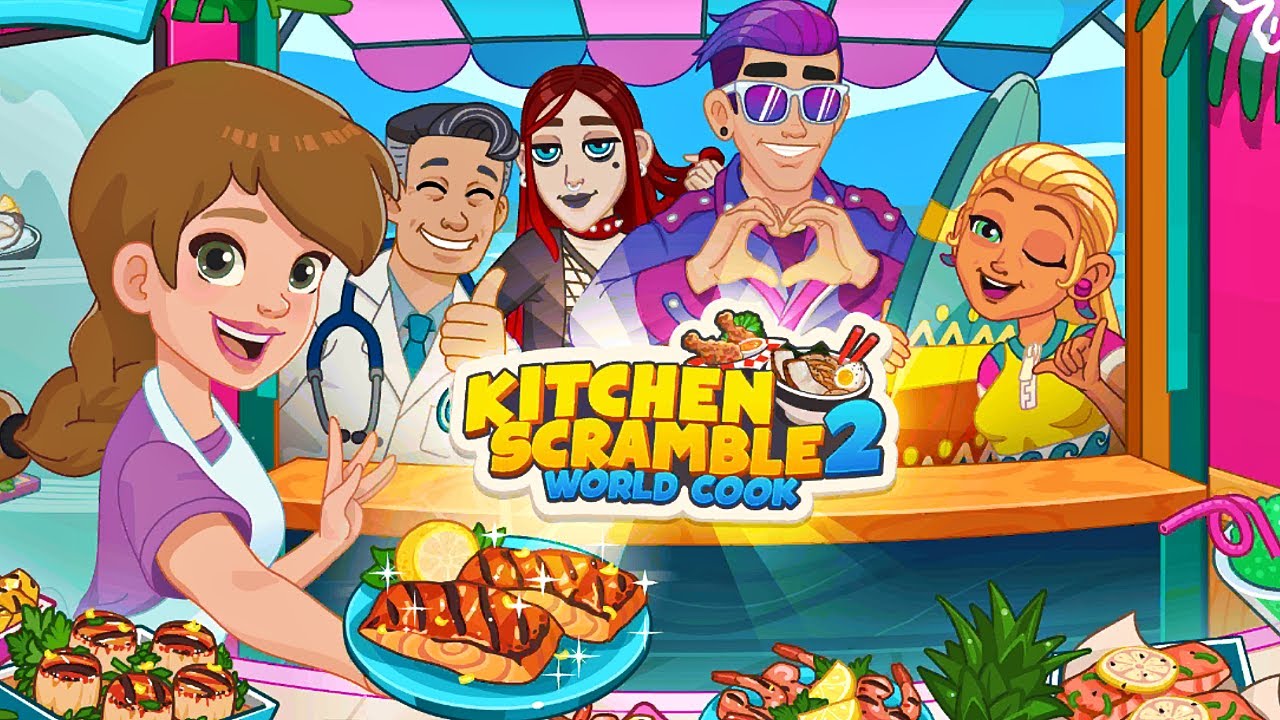 Kitchen Scramble 2: World Cook (Gameplay Android) - YouTube