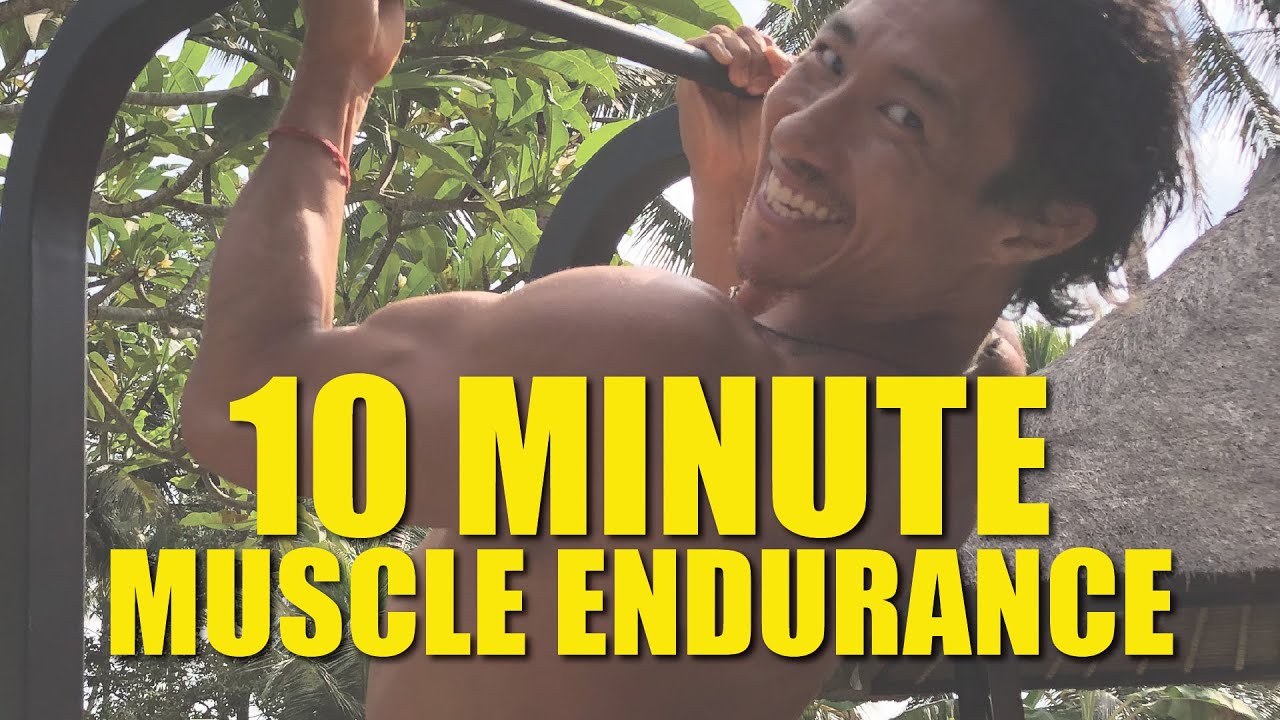 10 Min Muscle Endurance Training - YouTube