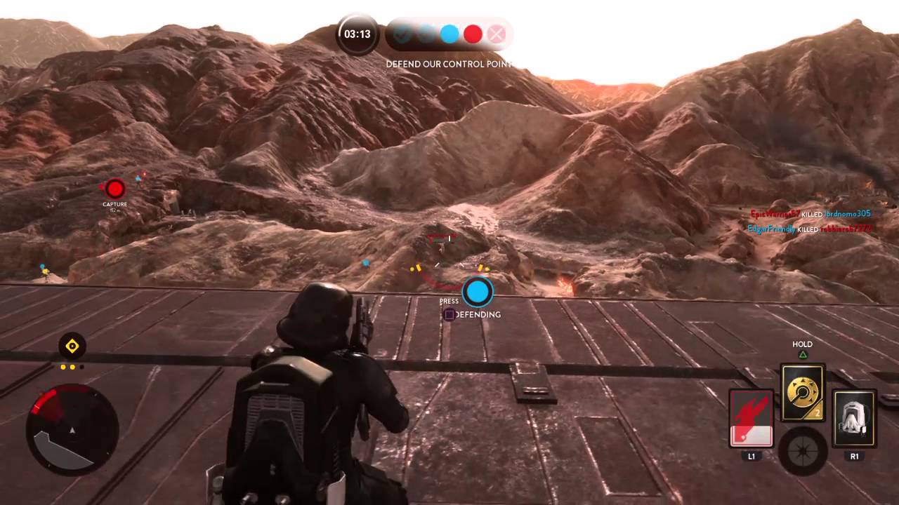 STAR WARS™ Battlefront™ Consistent way to get on top of Sandcrawler ...